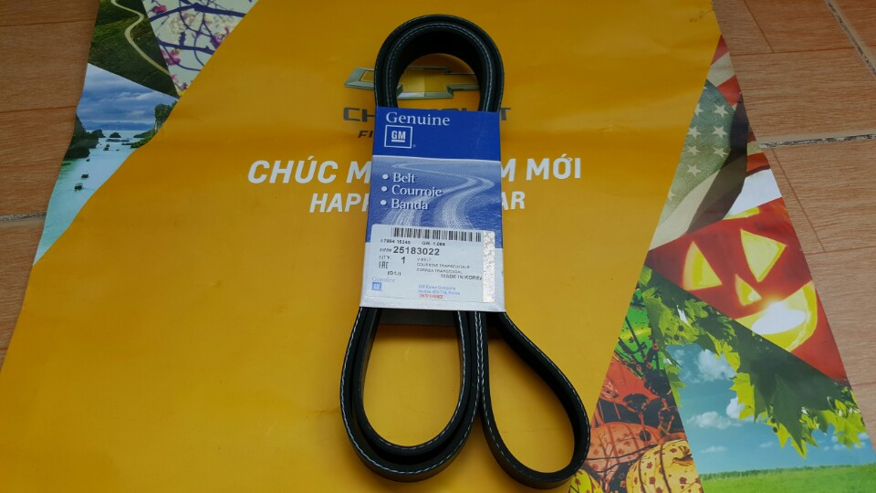 Dây cu roa máy phát xe Captiva – phụ tùng xe Captiva chính hãng GM