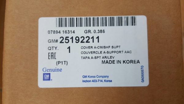 Nắp giàn Cam xe Aveo chính hãng GM - Mã SP 25192211